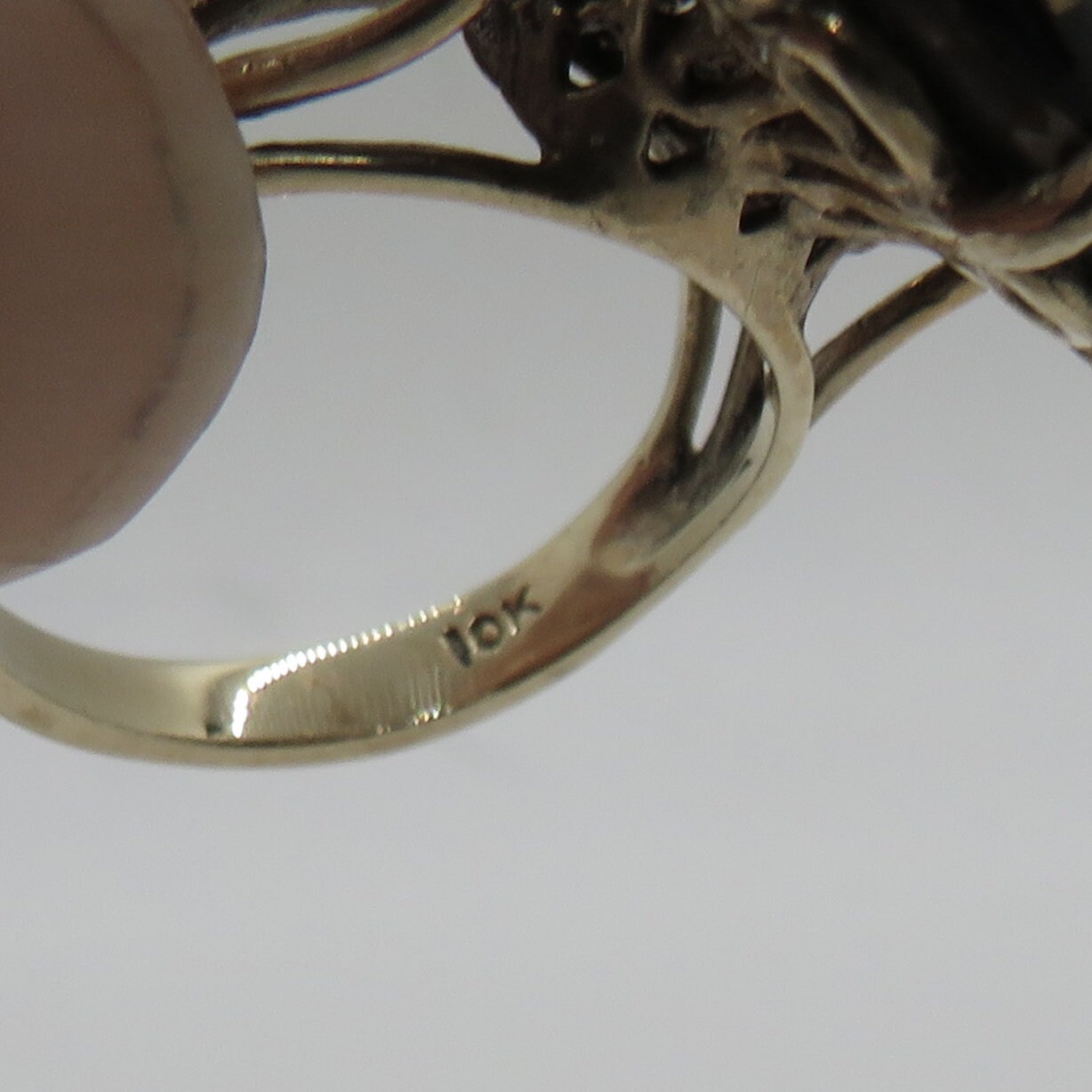 Antique Japanese Satsuma Set in Vintage 10 K Gold Ring 3 Geisha Girls ...