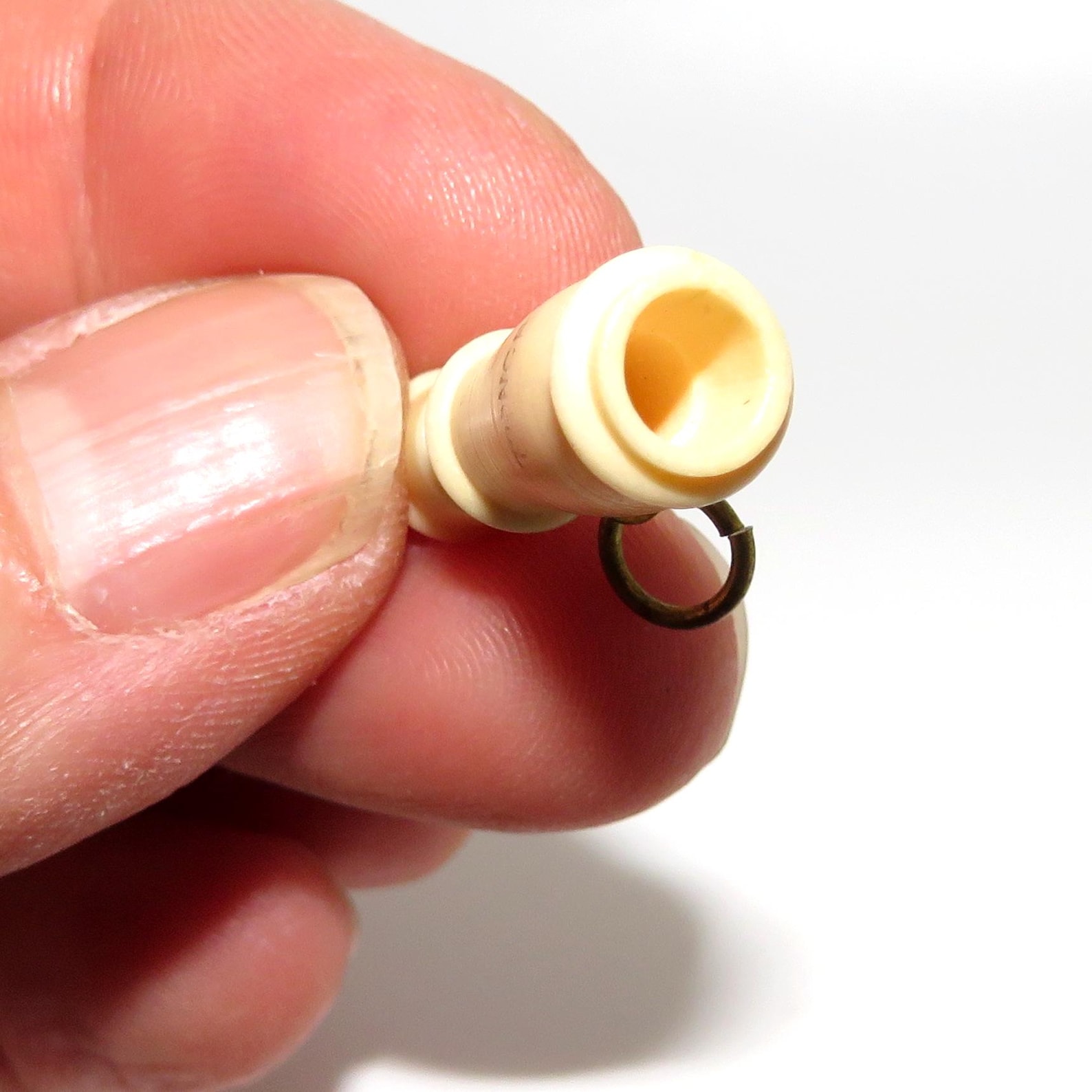 Victorian French Monocular Carved Bone Stanhope Viewer - 10 ...