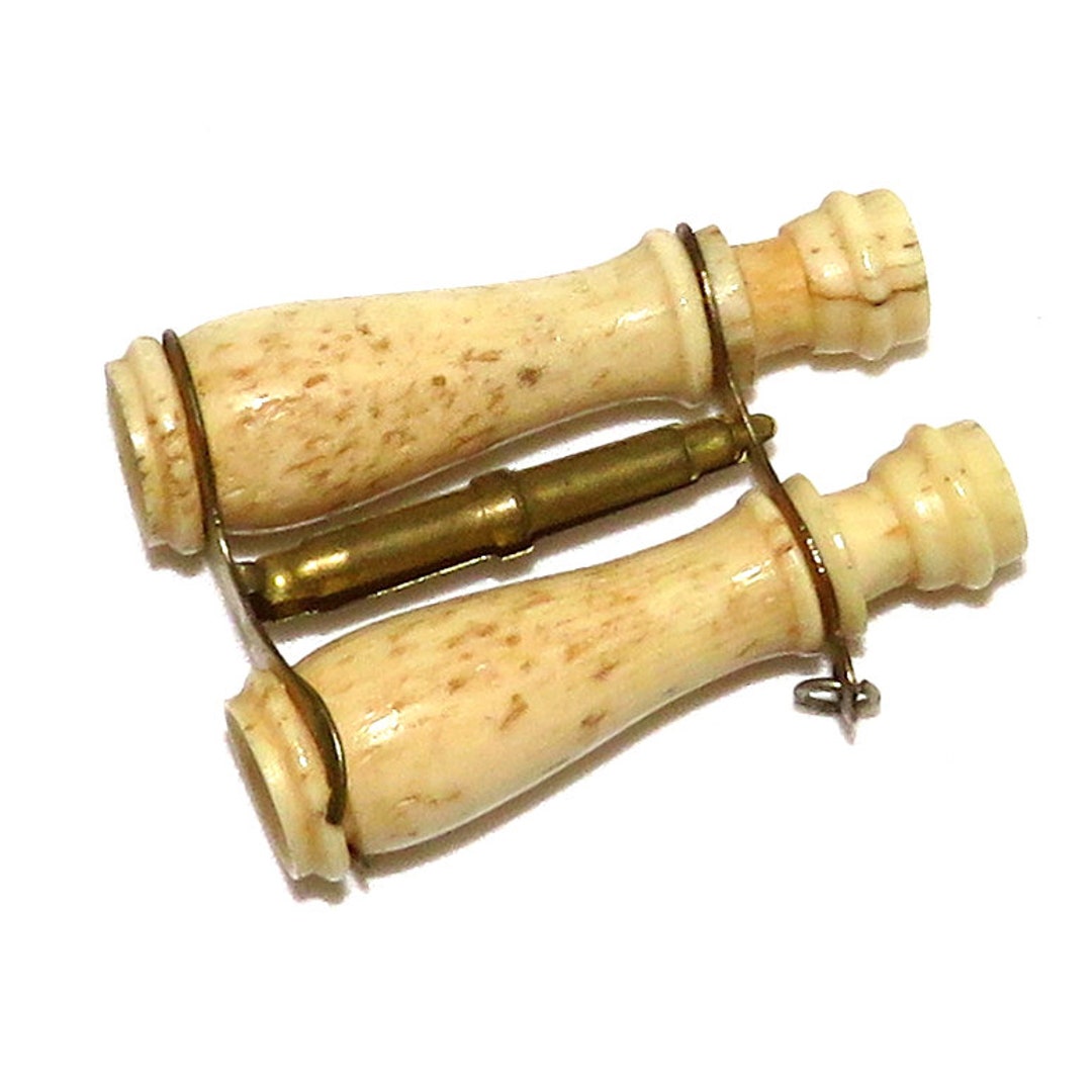 Paris Landmarks and Eiffel Tower Stanhopes in Victorian Large Bone ...