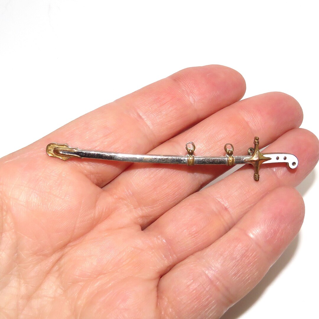 WWII Era USMC Officers Sword Pin - Etsy