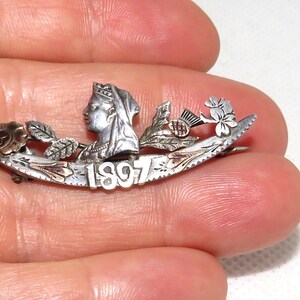 Queen Victoria Diamond Jubilee Pin - Etsy