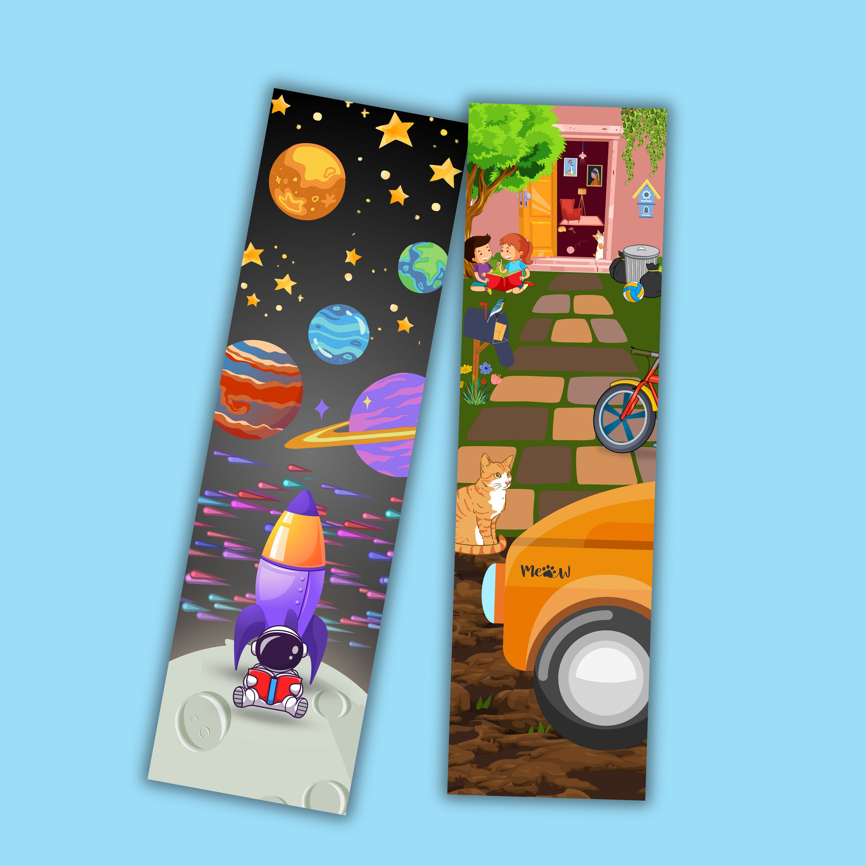 Bookmarks for Kids Printable Bookmarks Template Sweet Bookmarks 4 ...