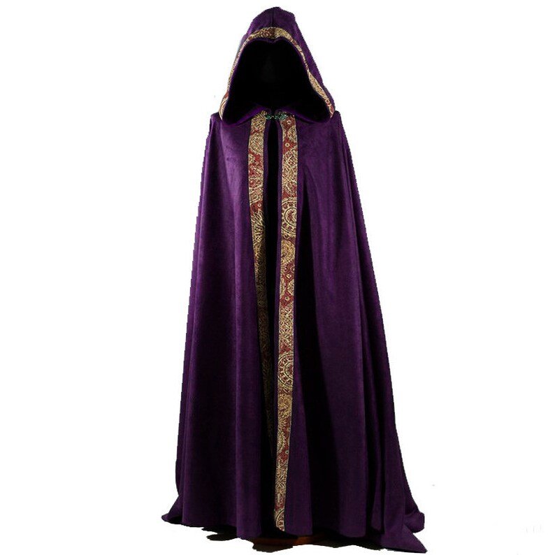 Renaissance Vampire Hooded Cloak Medieval Viking Witch Cloak - Etsy UK