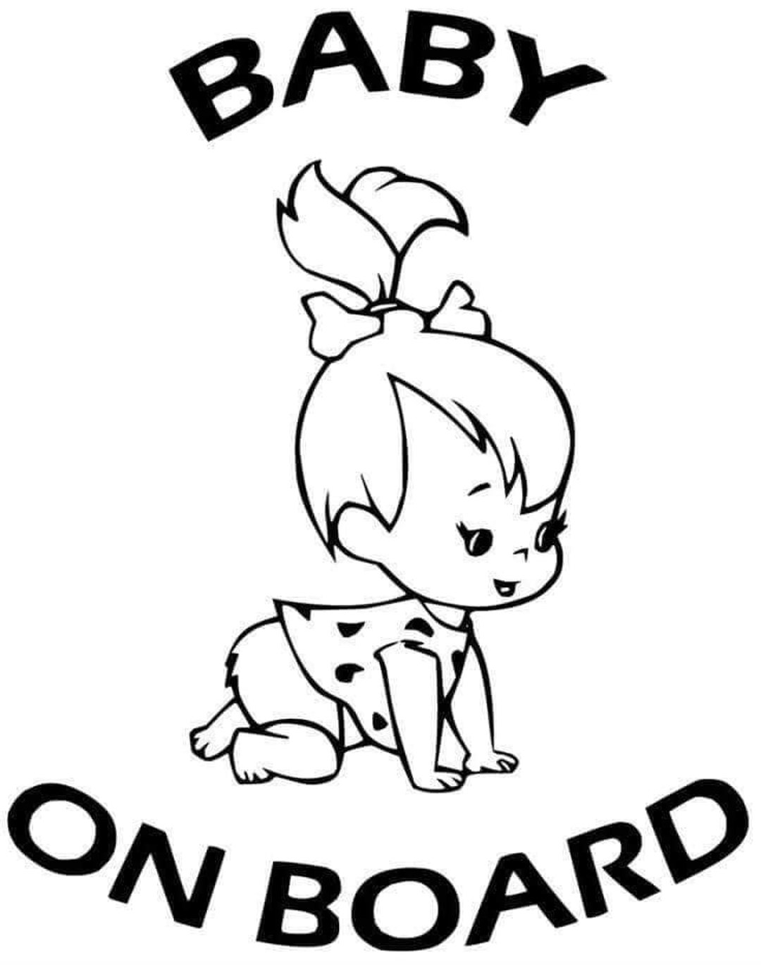 Baby Onboard Custom Car Decal Vinyl Decal Decal Car Bumper Sticker ...
