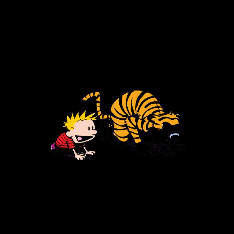Calvin and Hobbes Stickers - Etsy