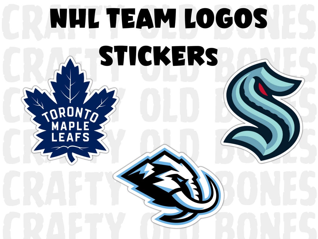NHL Stickers for Your Phone, Laptop, Bottle, Mug, Tablet - Etsy
