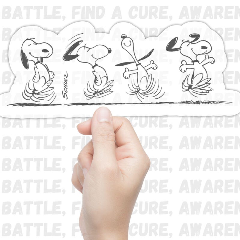 Snoopy Decal for Car - Etsy