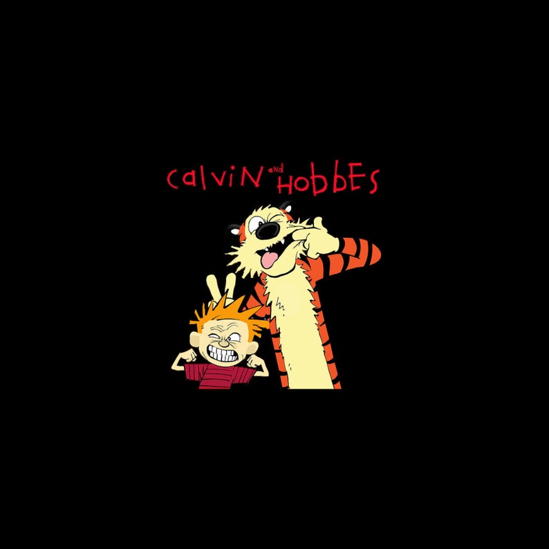 Calvin and Hobbes Stickers - Etsy