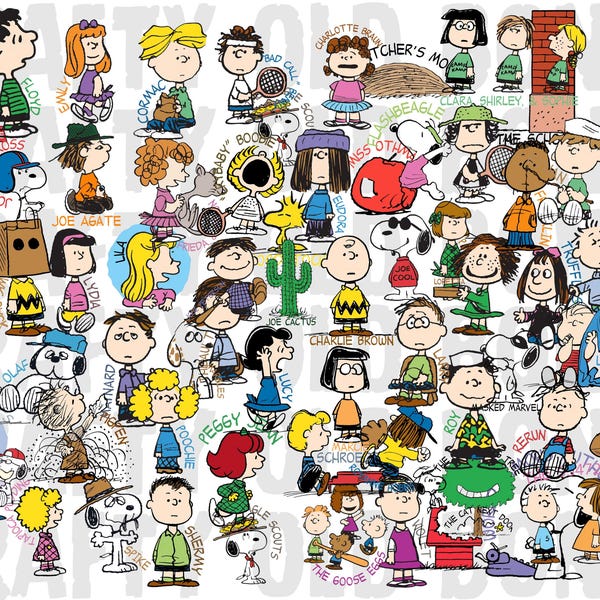 Peanuts Gang - Etsy