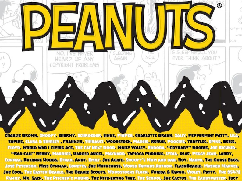 The Peanuts Gang Stickers: Laptop, Mug, Phone Decals - Etsy