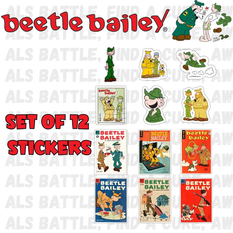 Beetle Bailey - Etsy