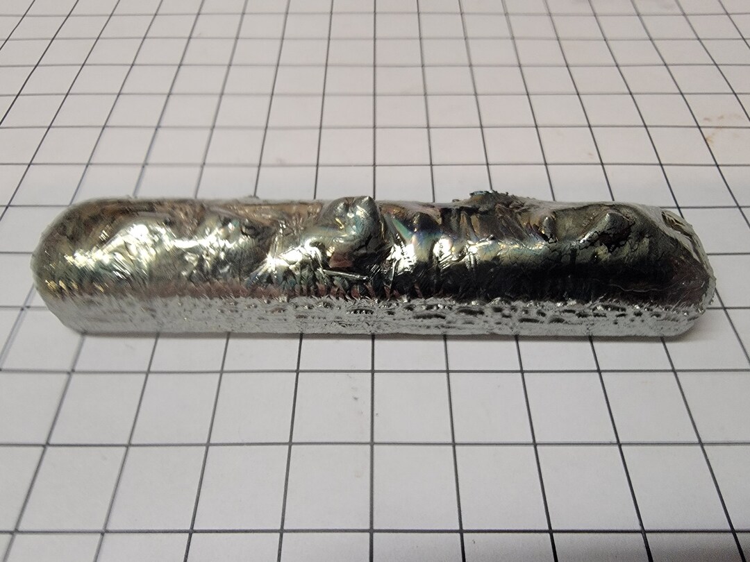 98.9g 99.99% Crystalline Germanium Metal Cast Ingot Element Sample for ...