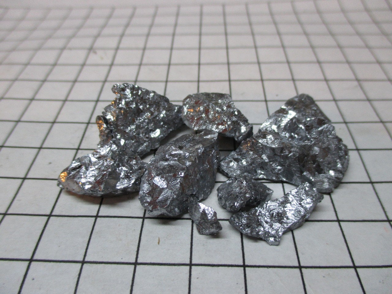 50g 99.8% Chromium Metal Chunks Element Sample for Element Collection ...