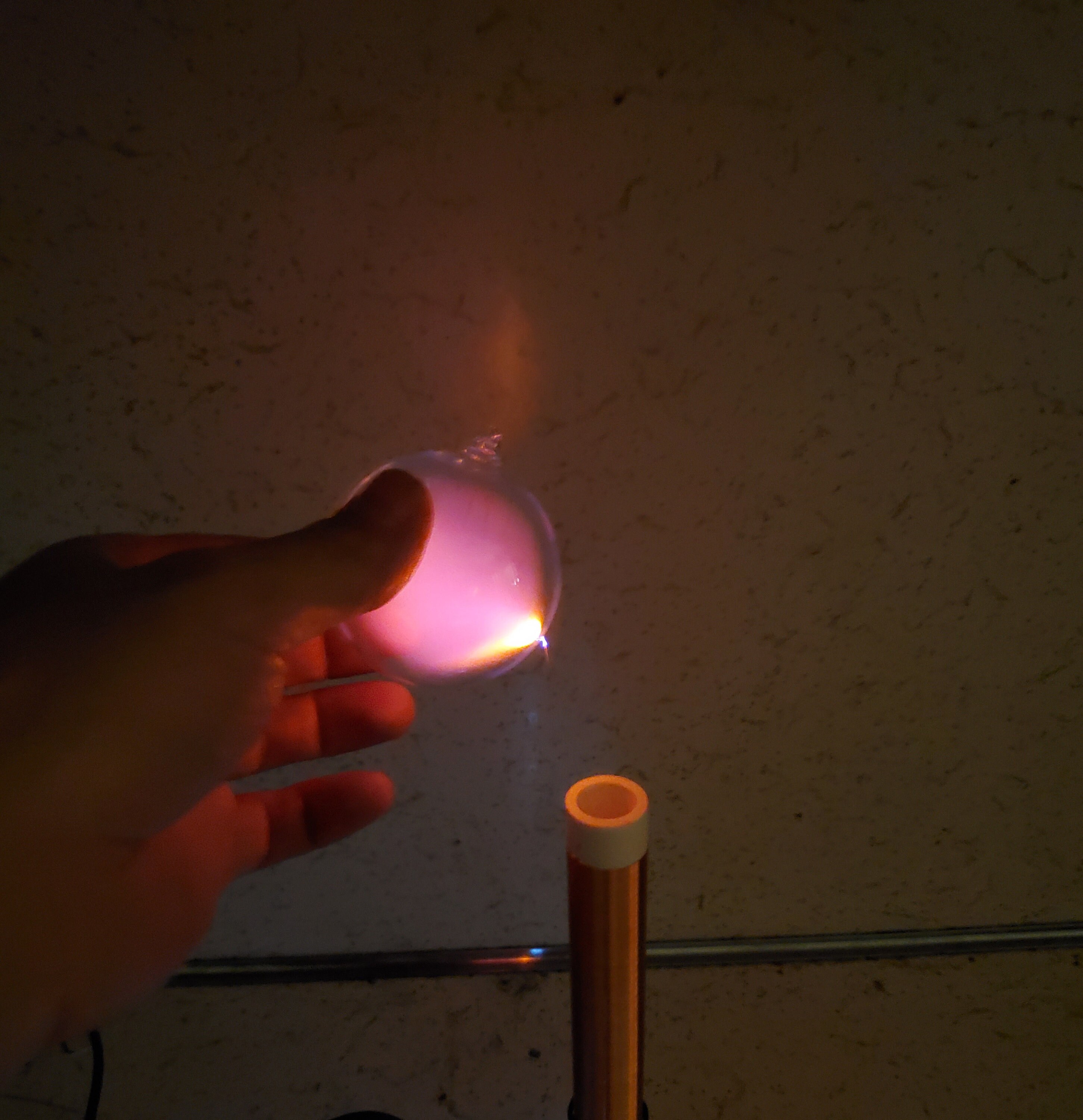 99.999% Neon Discharge Sphere Element Sample for Element Collection - Etsy