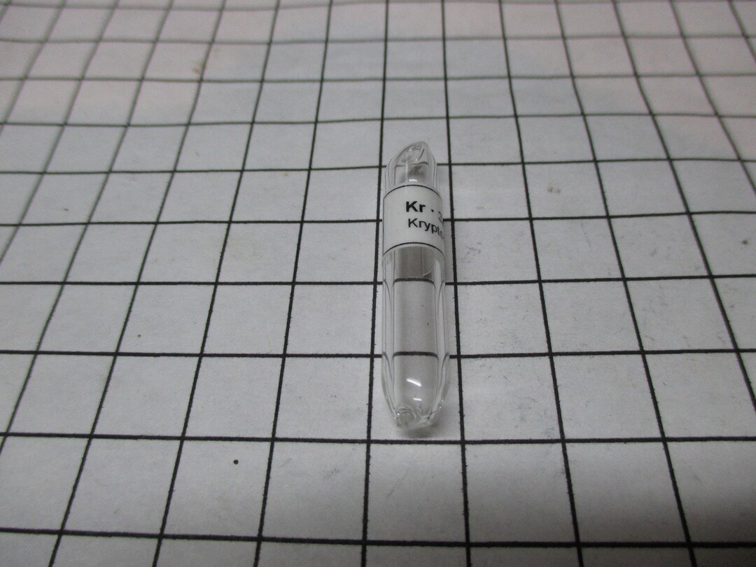 99%+ Krypton Ampoule Element Sample for Element Collection - Etsy