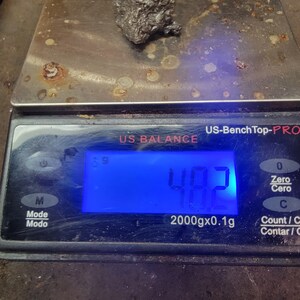 48.2g 99.7% Manganese Metal Chunk Element Sample for Element Collection ...