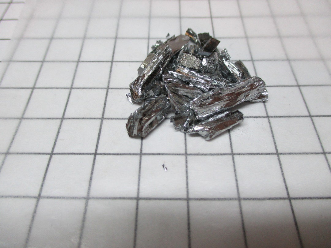 10g 99.99% Tellurium Metal Element Sample for Element Collection - Etsy
