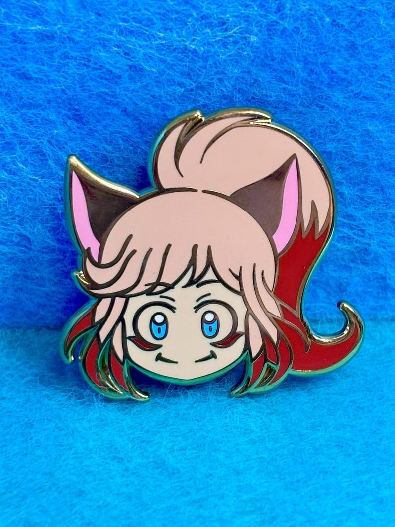 Vocal Synth Chibi Faces Enamel Pins - Etsy