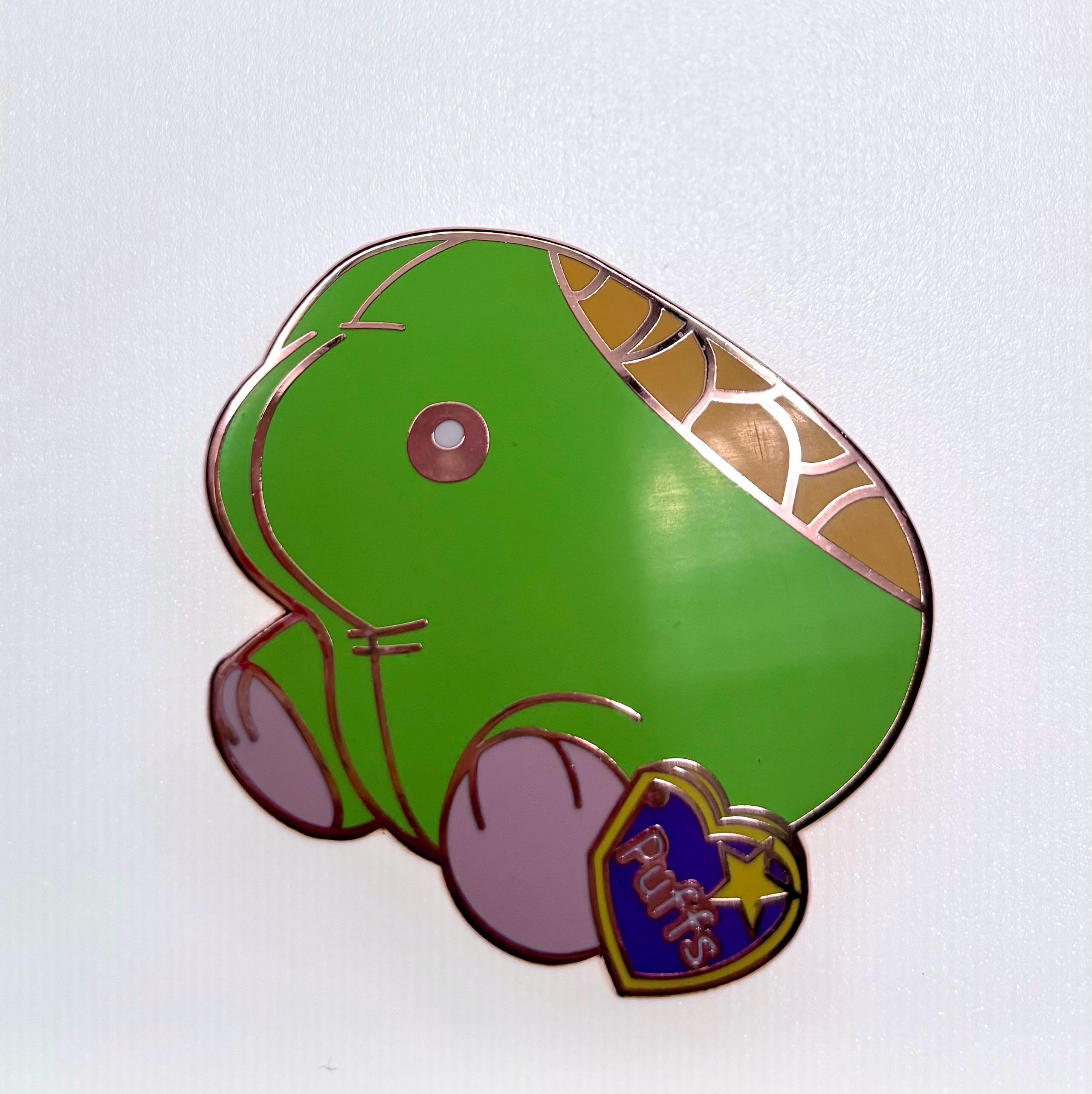 Beanz and Puffs Plushie Enamel Pin - Etsy