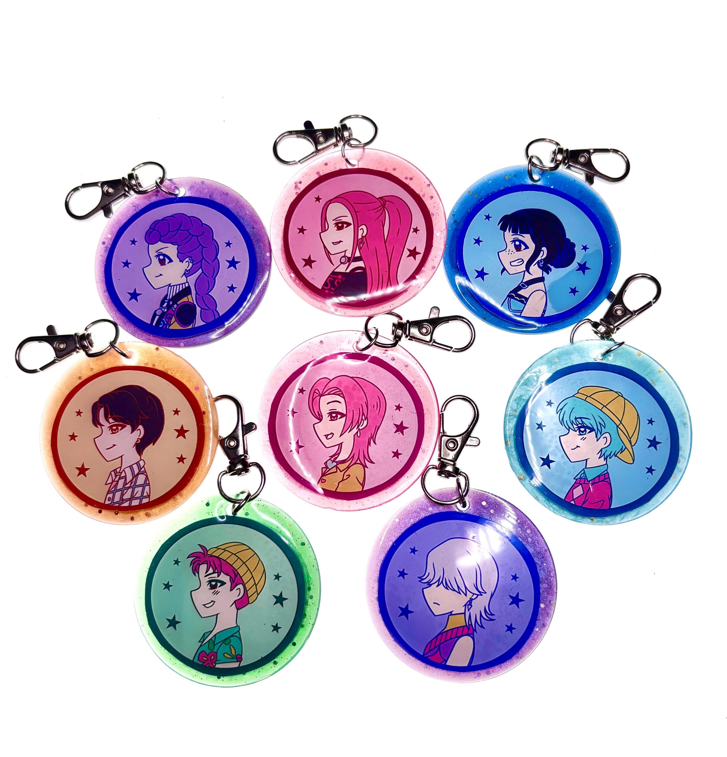 Hunters and Demons KPOP Stars Acrylic & Resin Keychains - Etsy