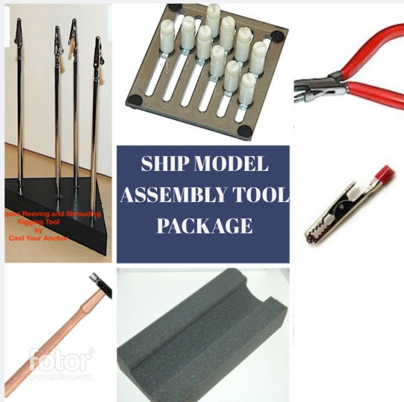 Wooden Ship Model Kit Assembly Tool Package - Etsy