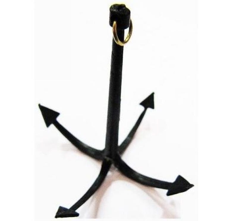 Ship Model Grapnel Style Anchor, 40mm. Ship Model Anchors by Amati - Etsy