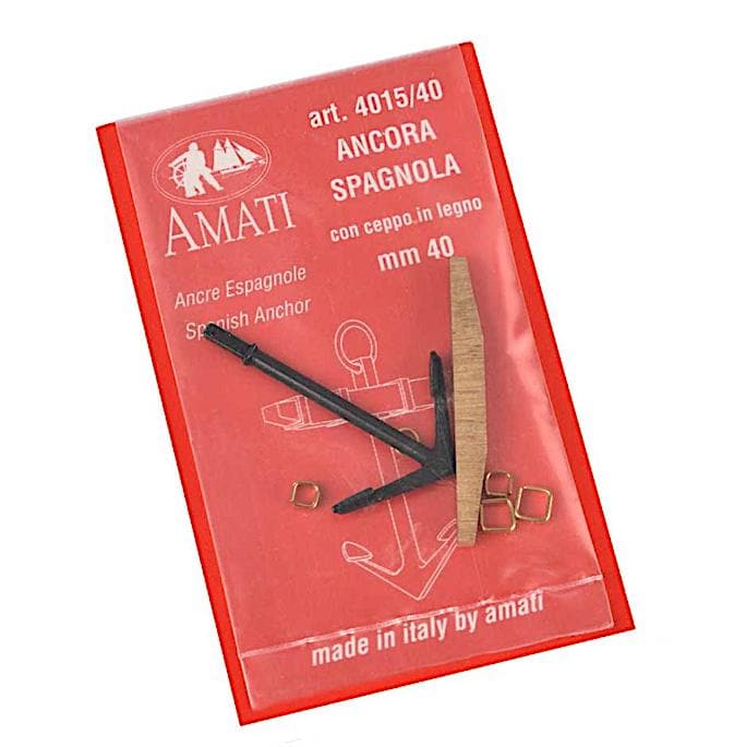 Ship Model Spanish Style Anchor, 40mm. Ship Model Anchors by Amati - Etsy
