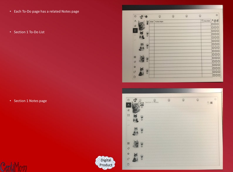 Remarkable 2 Templates To Do List With Cats To do List Topics And Remarkable 2 Templates To Do List With Cats To do List Topics And