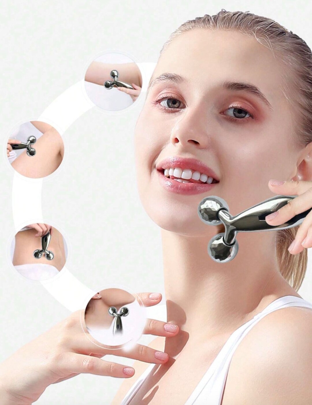 Plastic Muscle Relaxing Facial Massage Roller - Etsy