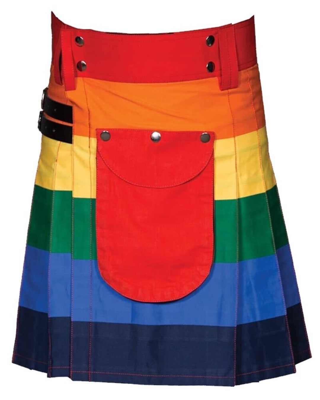Gay Pride Kilt Scottish Rainbow Utility Kilts Men Pride - Etsy