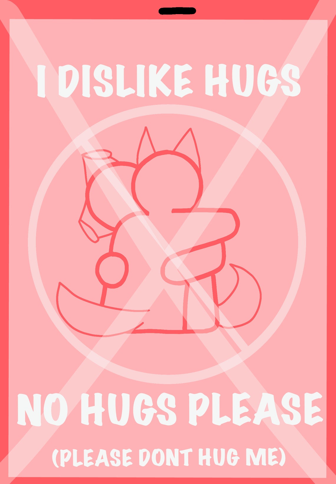 Fursuit Interaction Badges No Hugs - Etsy