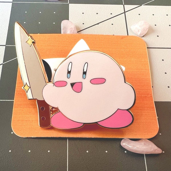 Enamel Pin Kirby - Etsy