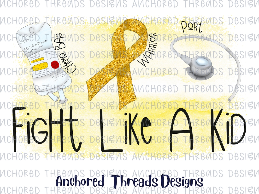 Childhood Cancer Trio DIGITAL DOWNLOAD - Go Gold Cancer Design - Cancer ...