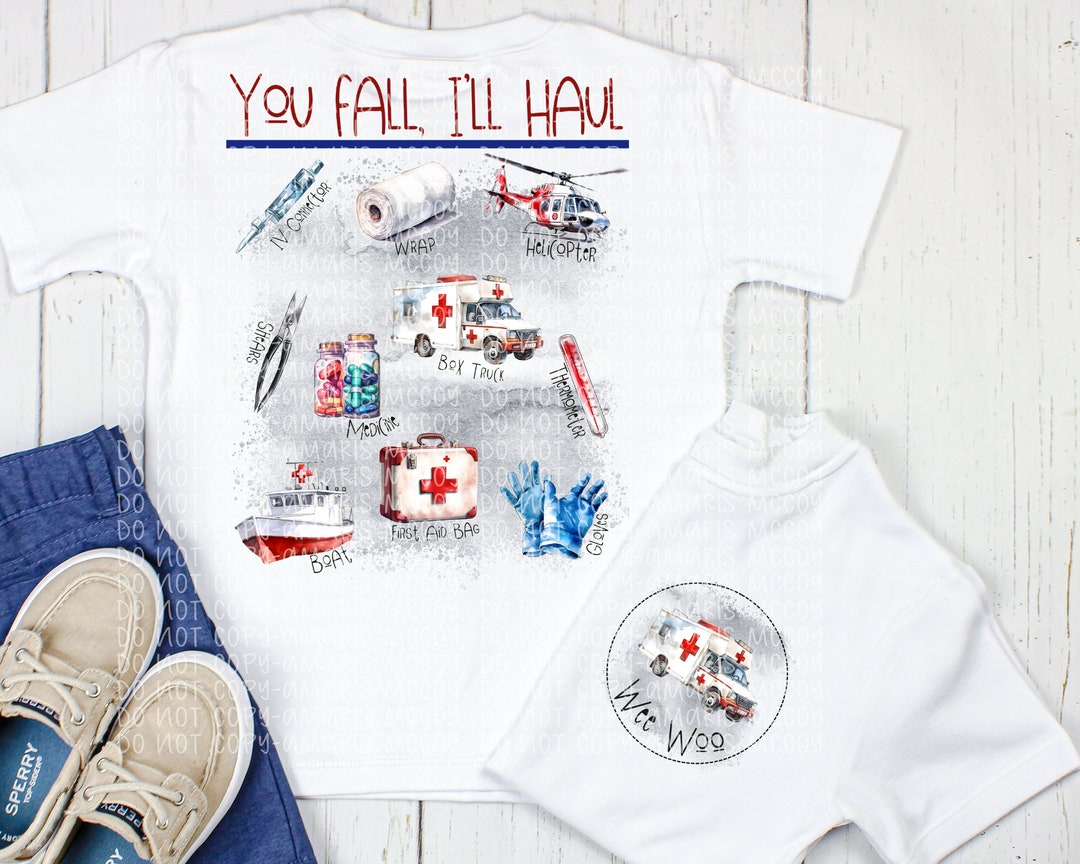 EMS DIGITAL DOWNLOAD - Ambulance Design - Emergency Responder Kids Png ...