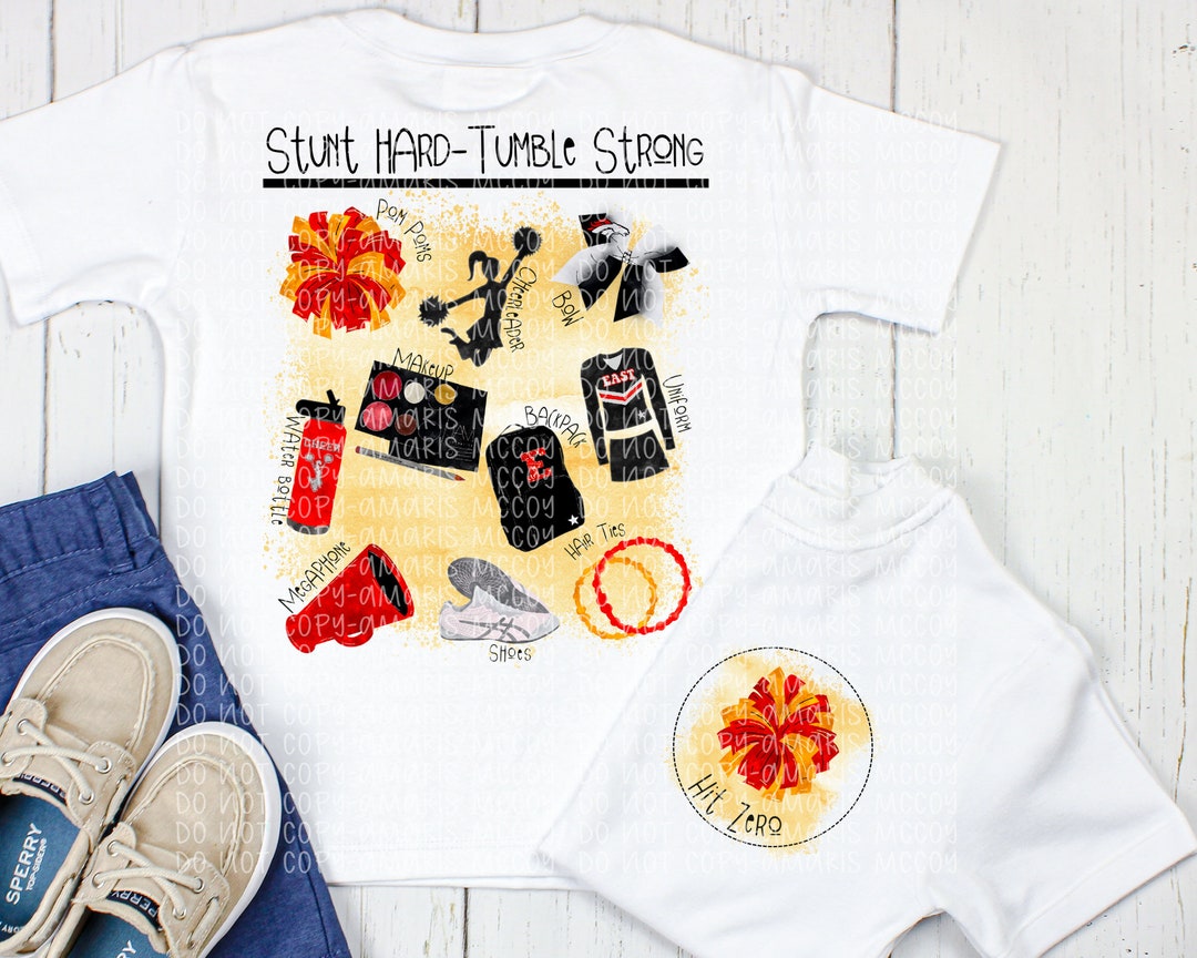 CUSTOM Cheer DIGITAL DOWNLOAD - Tumble Cheer Png - Cheer Life - Custom ...