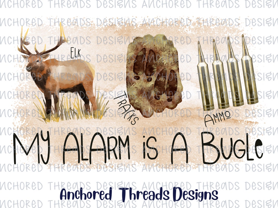 Elk Hunting Trio DIGITAL DOWNLOAD - Hunting Shirt Design - Gone Hunting ...