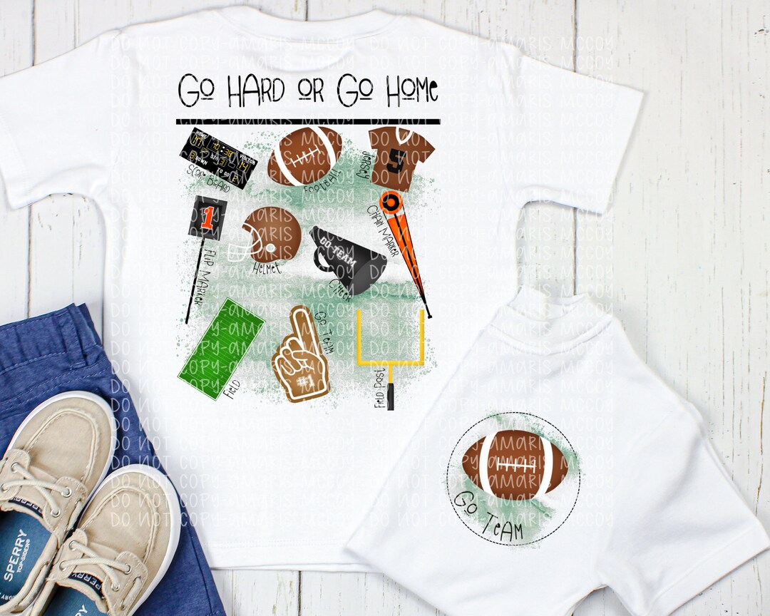 Football DIGITAL DOWNLOAD - Brown Football Design - Football Kids PNG ...