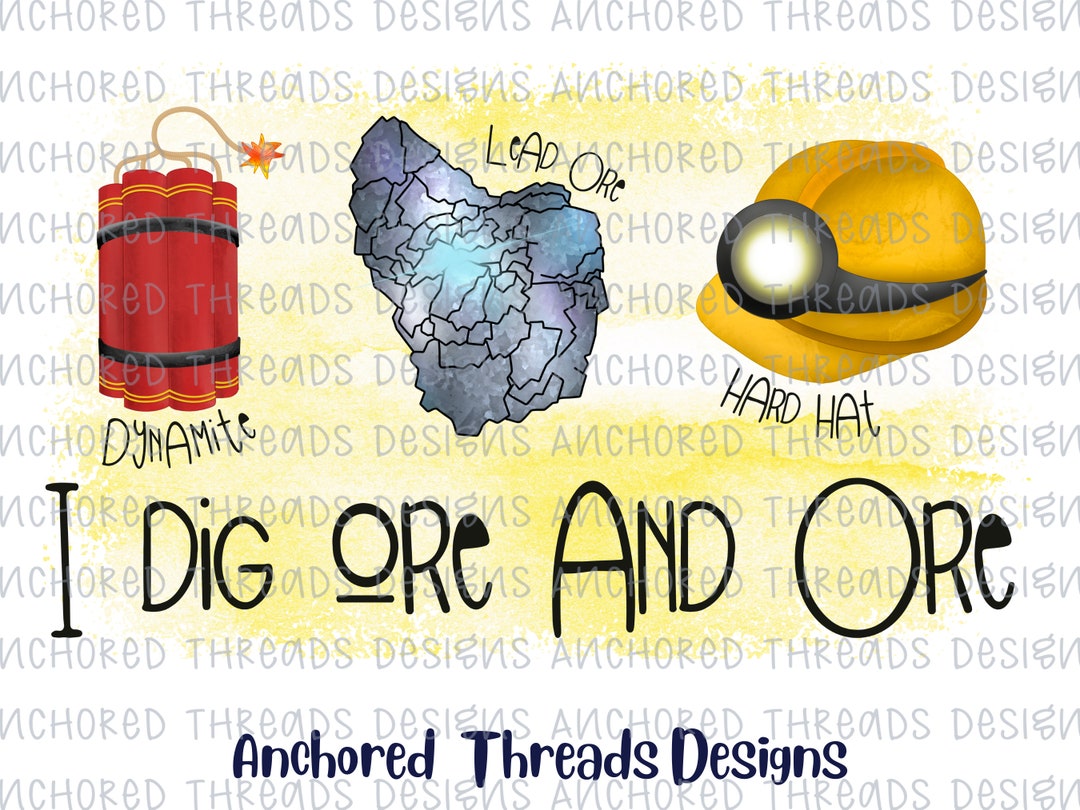 Lead Miner Trio DIGITAL DOWNLOAD Lead Miner Design miner Kids PNG Kids ...
