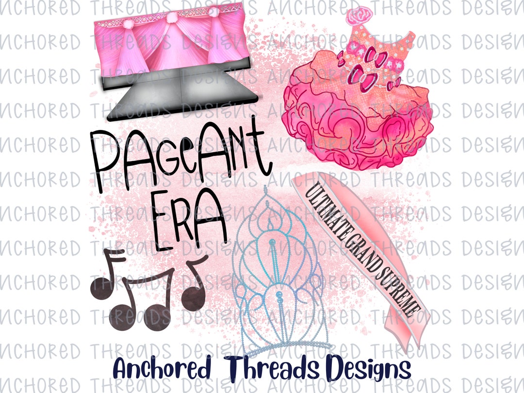 Pageant DIGITAL DOWNLOAD - Beauty Pageant Design -full Glitz Pageant ...
