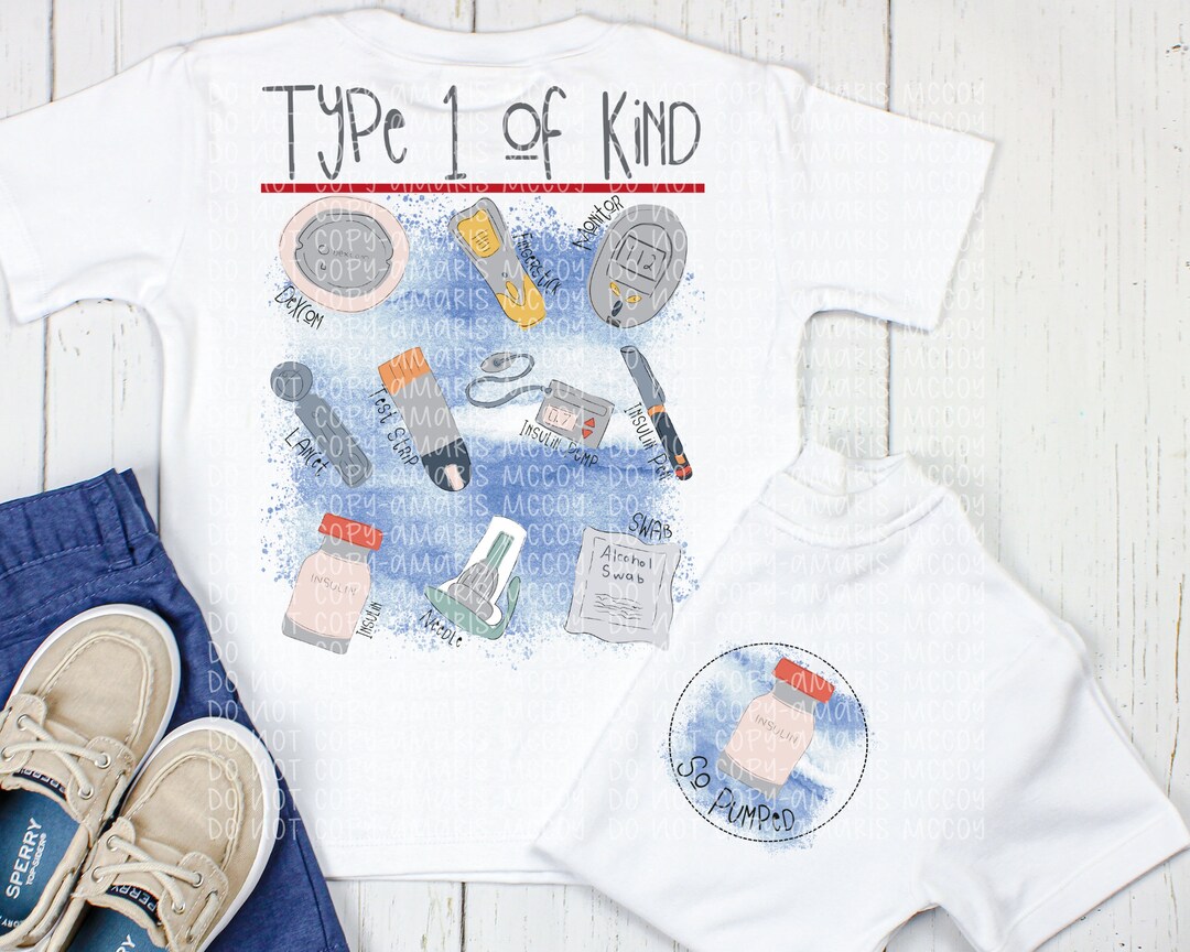 Type 1 Diabetes DIGITAL DOWNLOAD - T1D Design - Insulin Dependent Kids ...
