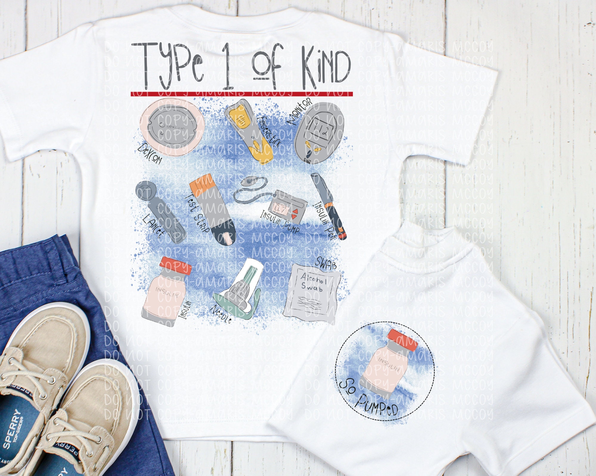 Type 1 Diabetes DIGITAL DOWNLOAD T1D Design Insulin Dependent Kids PNG ...