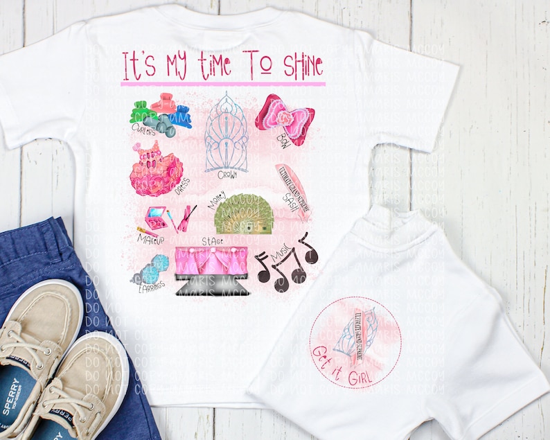 Pageant DIGITAL DOWNLOAD - Beauty Pageant Design -full Glitz Pageant ...