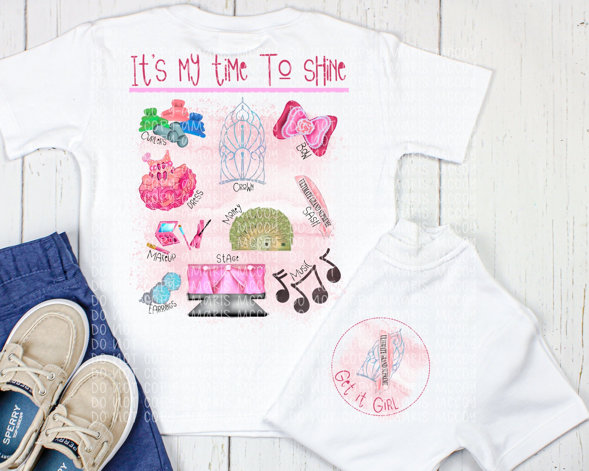 Pageant DIGITAL DOWNLOAD - Beauty Pageant Design -full Glitz Pageant ...