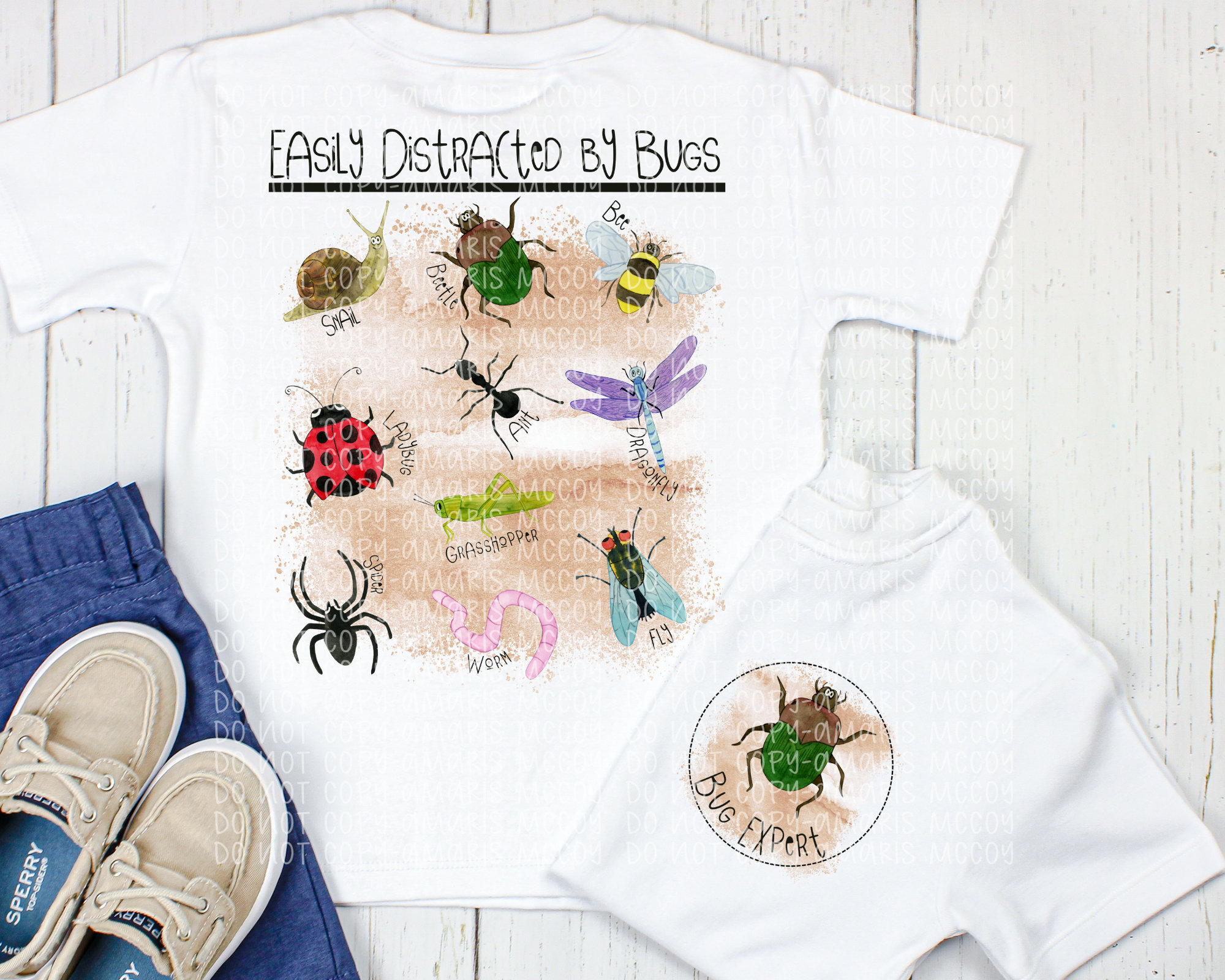Bug DIGITAL DOWNLOAD Bug Kid's Shirt Design Bug Catcher PNG Kids Insect ...