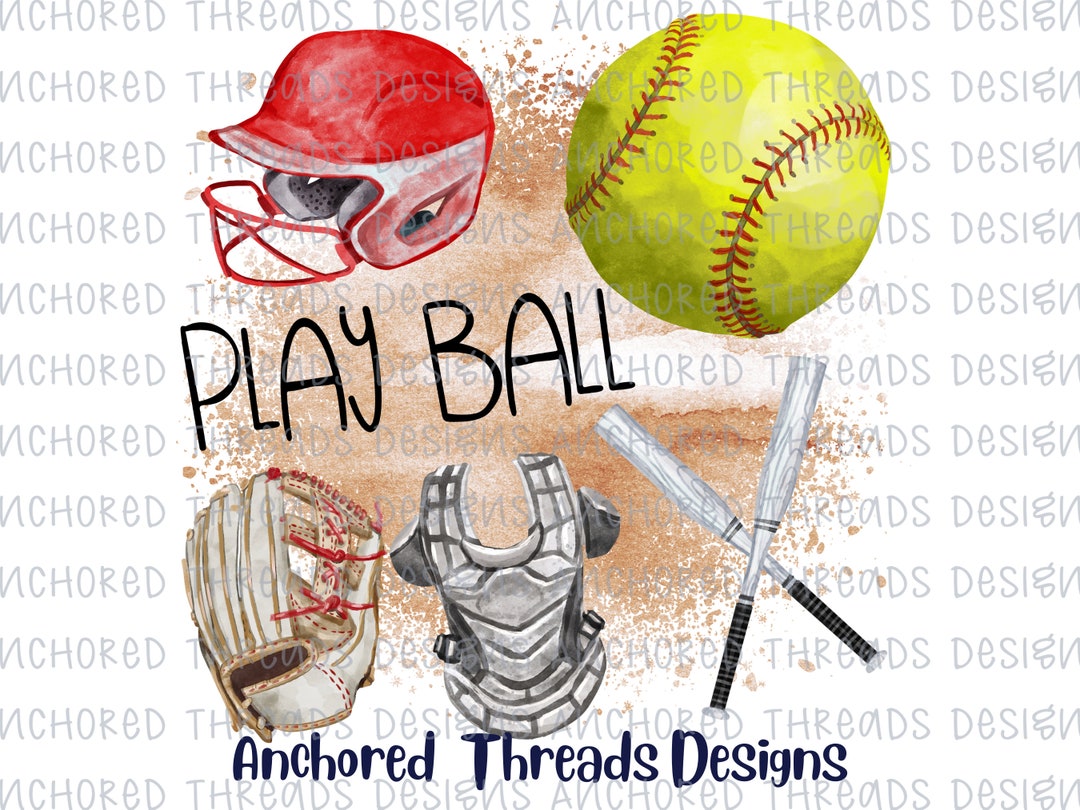 Softball DIGITAL DOWNLOAD - Softball Girl Design - Softball Kids Png ...