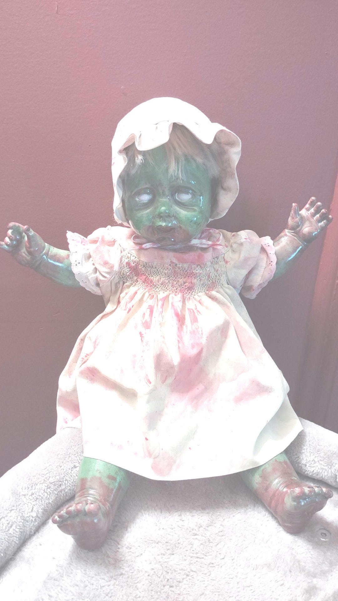 Ooak Creepy Zombie Baby Doll - Etsy