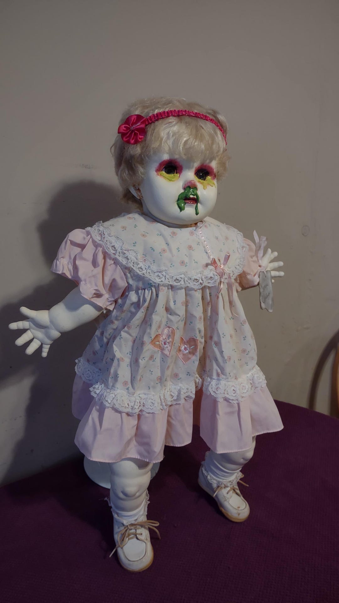 OOAK Large Creepy Horror Baby Doll connie Contagious 26 - Etsy