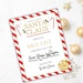Letter From Santa Secret Santa Ideas Santa Letters Nice - Etsy