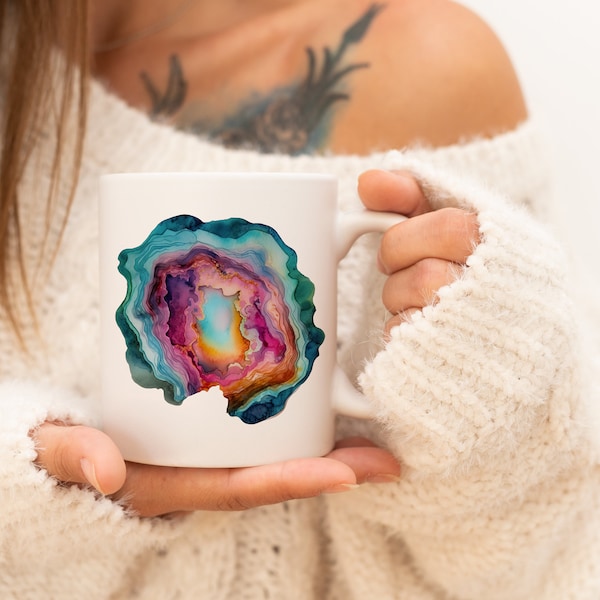 Geode Mug - Etsy