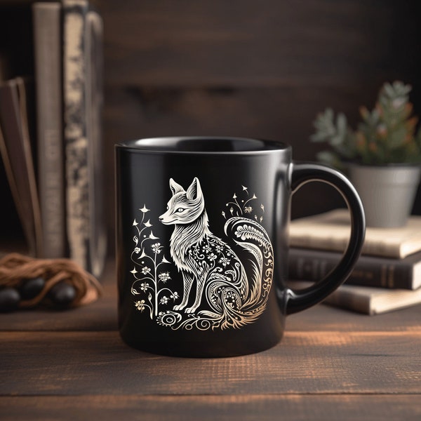 Fox Mug - Etsy
